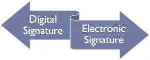 Difference Between Digital Signature and Electronic Signature (with ...