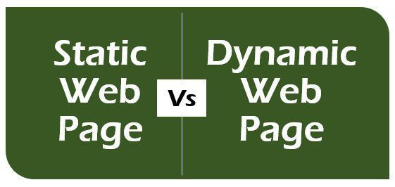 Difference Between Static And Dynamic Web Pages with Comparison Chart Tech Differences